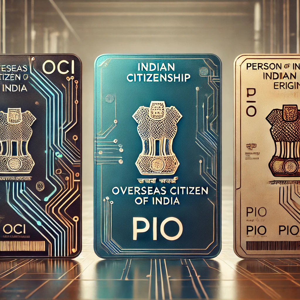 OCI vs. Indian Citizenship vs. PIO: Understanding the Differences