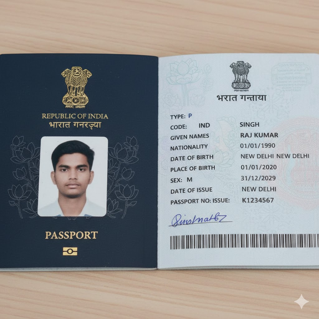 affidavit format for passport address - 9968875644