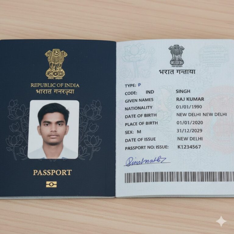 Passport for Government Employees: Documents and Fees 9968875644